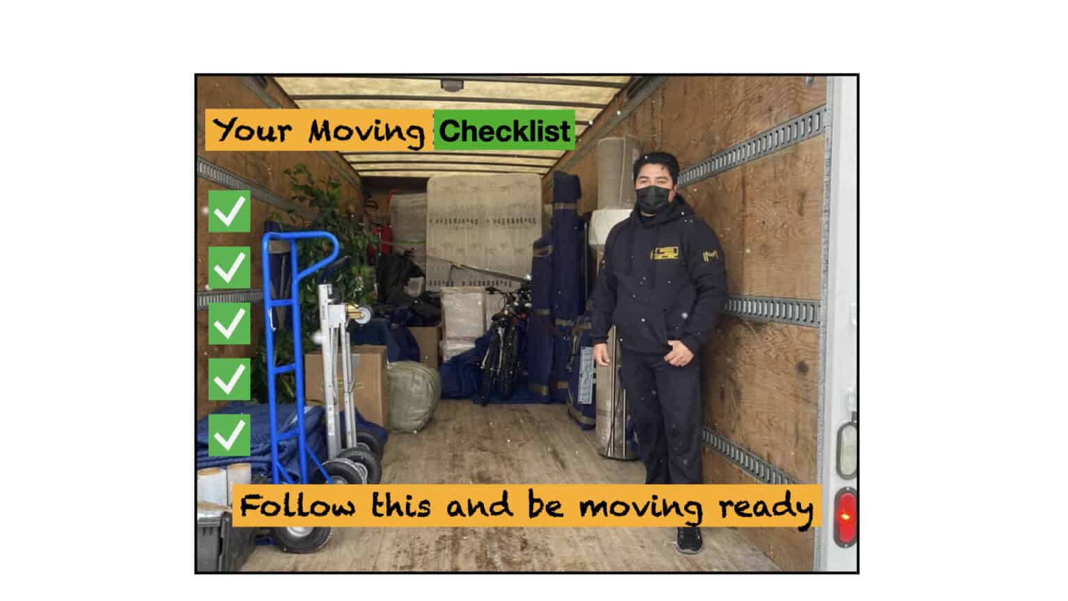 Moving Checklist - Ultimate Guide with Mansa Movers